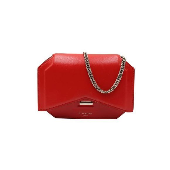 Givenchy | Bags | Givenchy Red Bowcut Flap Bag | Poshmark